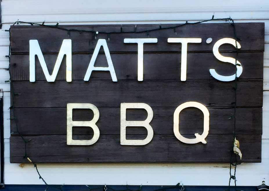 Review: Matt's BBQ - I'm here for the BBQ